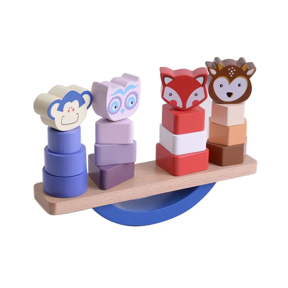 Creative Certificated Animals Block Stacking Game for Kids