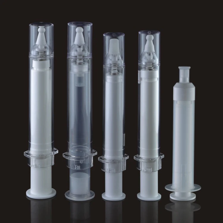 Cosmetic Travel Empty 5ml 10ml 15ml Airless Syringe