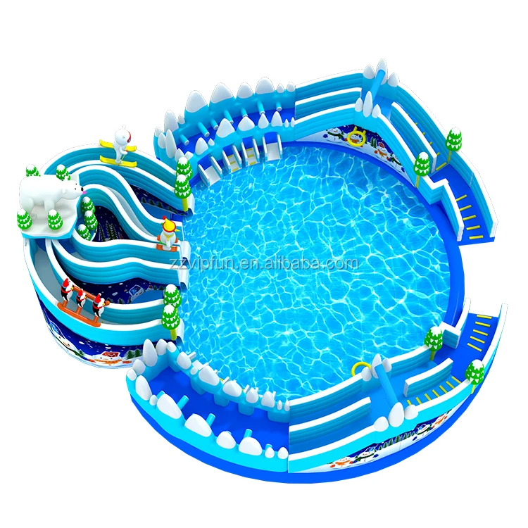 Piscina Tobogán Gigante Inflable De Alta Calidad,Tobogán Inflable ...