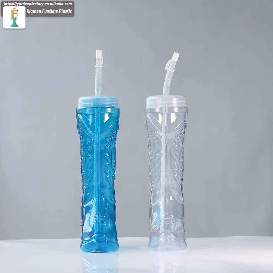 1000ml Western Cowboy Boot Cup - Perfect for Slushee Drinks