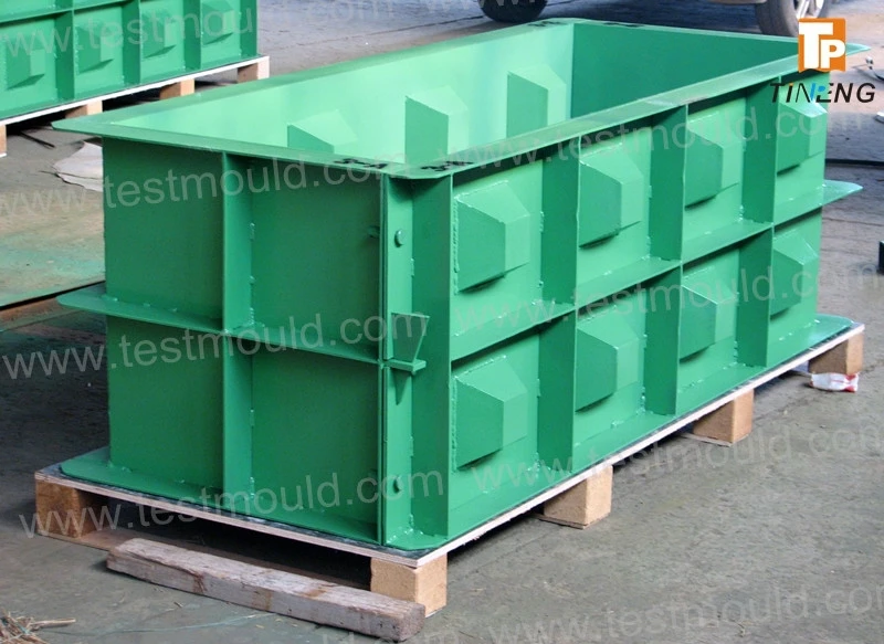 1600*600*600mm Interlocking block mold for precast concrete block ...