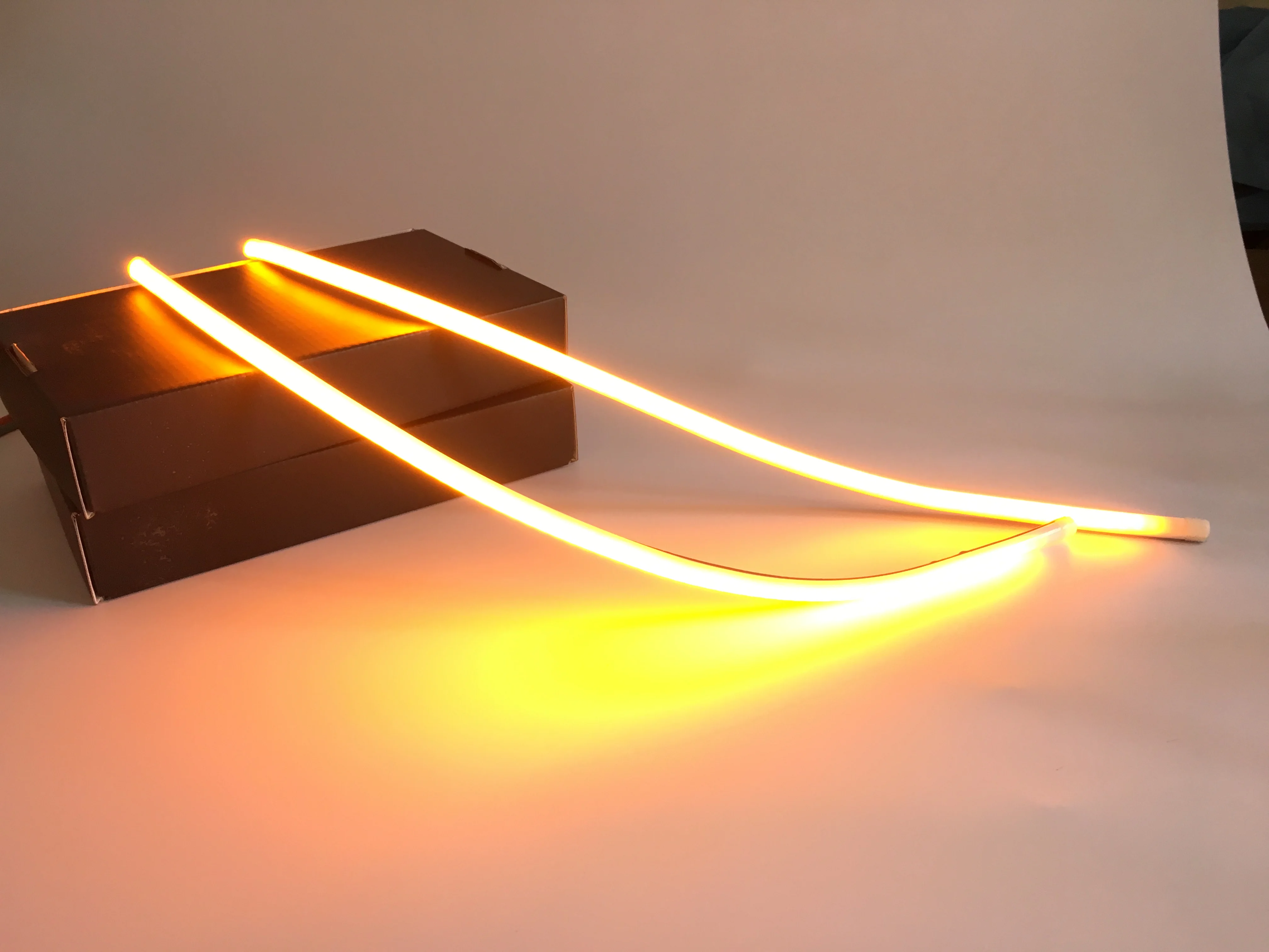 Sequential Switchback LED Strip - Chasing RGB Plus Amber