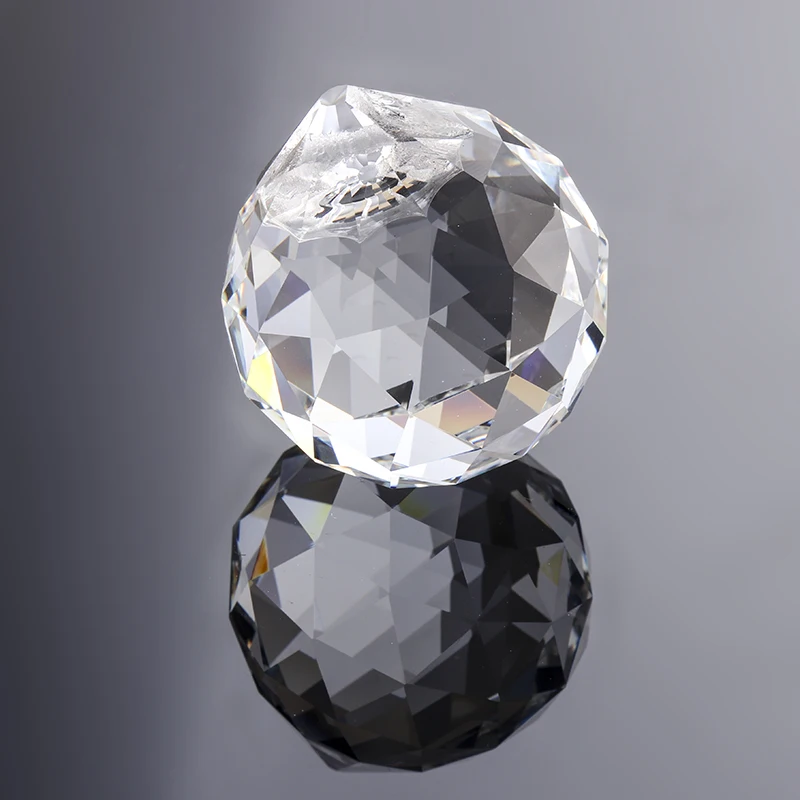 Crystal Ball Chandelier - Faceted 40mm Crystal Ball