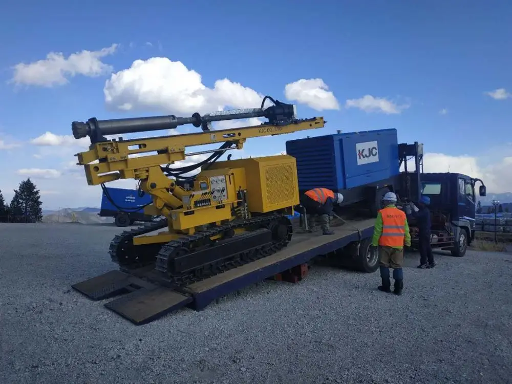 Screw Pile Machine Micropile Drilling Machine Solar Pile Driver Mz385y ...