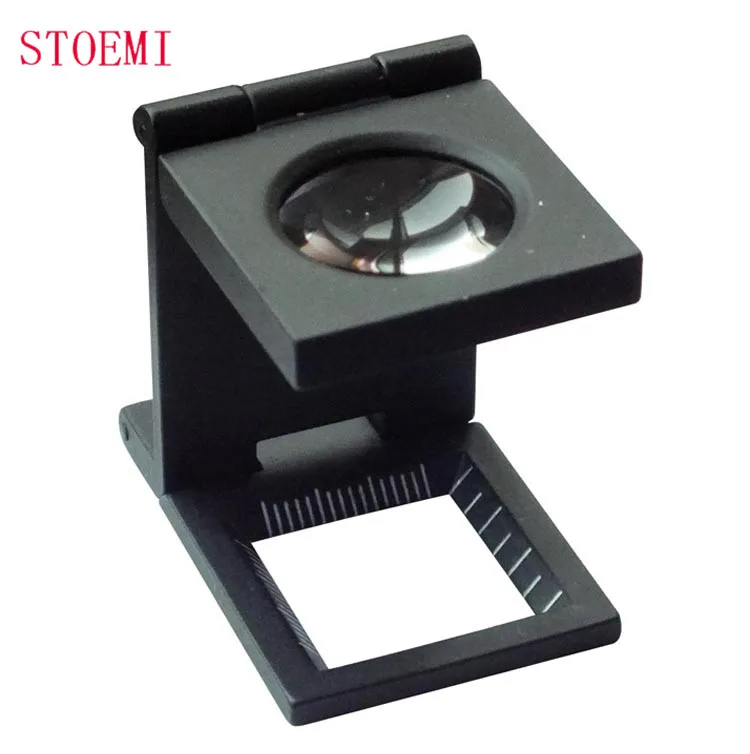 Stoemi 1587d 8x Folding Linen Tester/cloth Inspection Magnifying Glass ...
