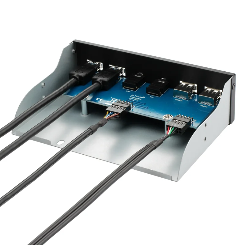 Ult-unite 5.25 Inch Front Panel With 2-port Usb 3.0 Type A 2-port Usb 2 ...