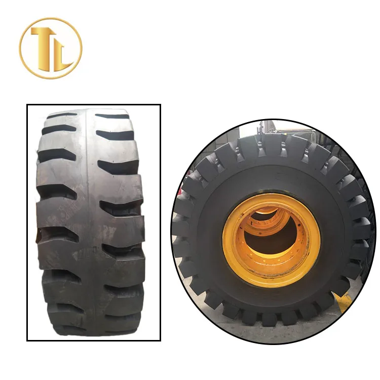 Solid Loader Tire Wholesale Solid Tires 23.5-25 17.5-25 Long Service ...
