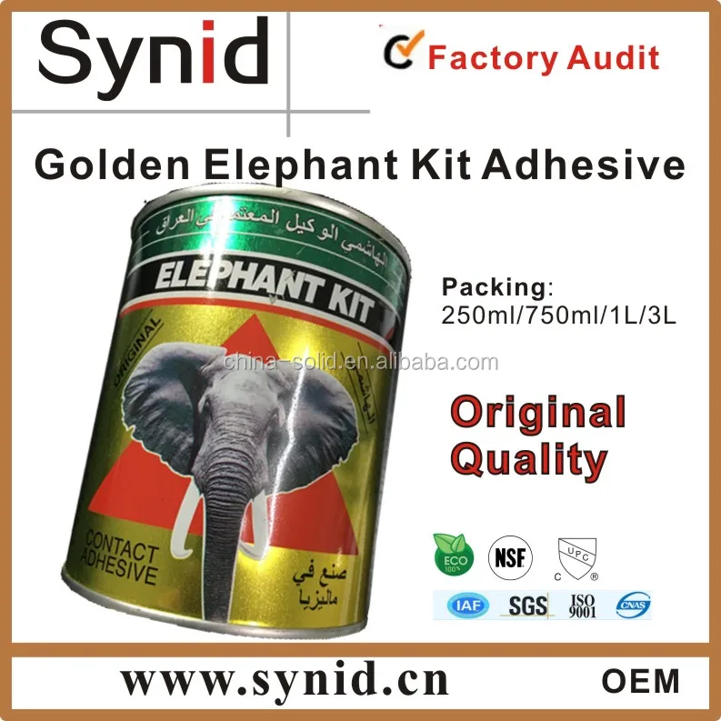 Elephant kit, contact glue for shoes, neoprene adhesive| Alibaba.com