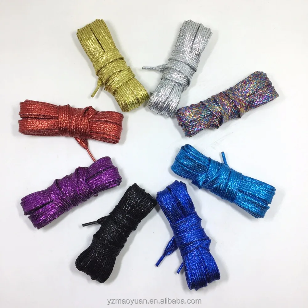 Wholesale Fancy Colored Glitter Wire Shoe Laces In Fashion - Buy ...
