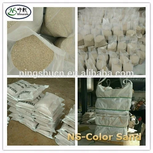 Fine Colored Sand For Architectural Decoration And Construction - Buy ...