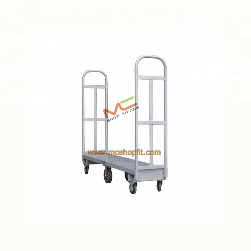 6 Wielen U Boot Platte Trolley Platform Trolley Boot Trolley Kar Voor ...