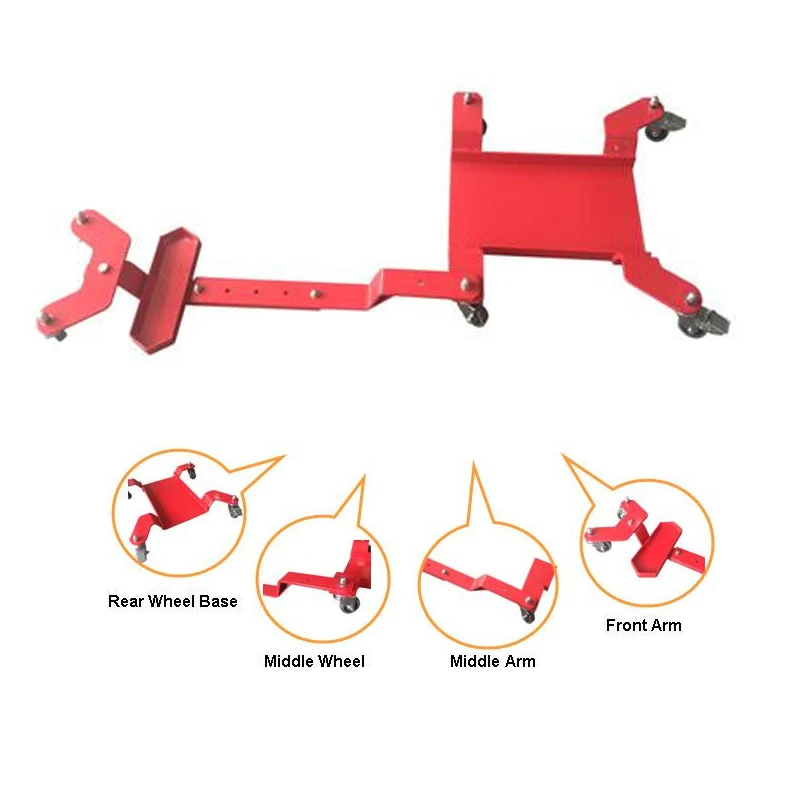 Motorcycle Dolly Mover - Efficient Garage Workshop Tool