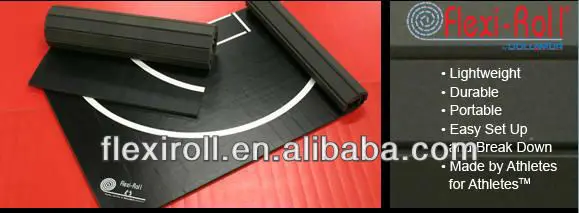 Dollamur Flexi-Roll Bjj Smooth Tatami Pvc Rolling Mat Wrestling ...