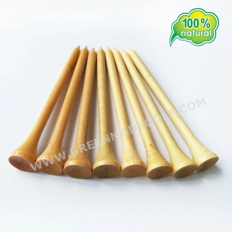 Nature Color 2-3/4" Wood Golf Tee - Buy Golf Tee Unique,Tee De Golf ...