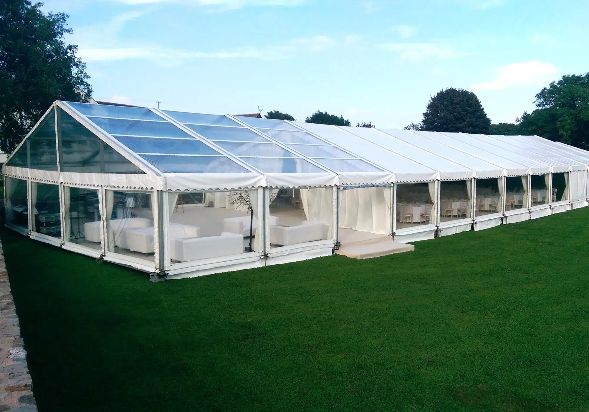 Luxury Transparent Wedding Tents - Event Marquee Tendas