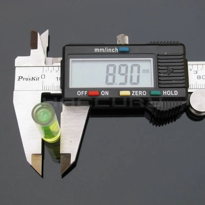 Meauring Tools Horizontal Bubble Level Vials Tubular Cylinder Type ...