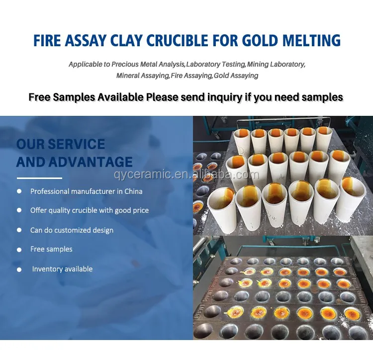 Fire Assay Moulds - Precision Crucibles for Gold Testing