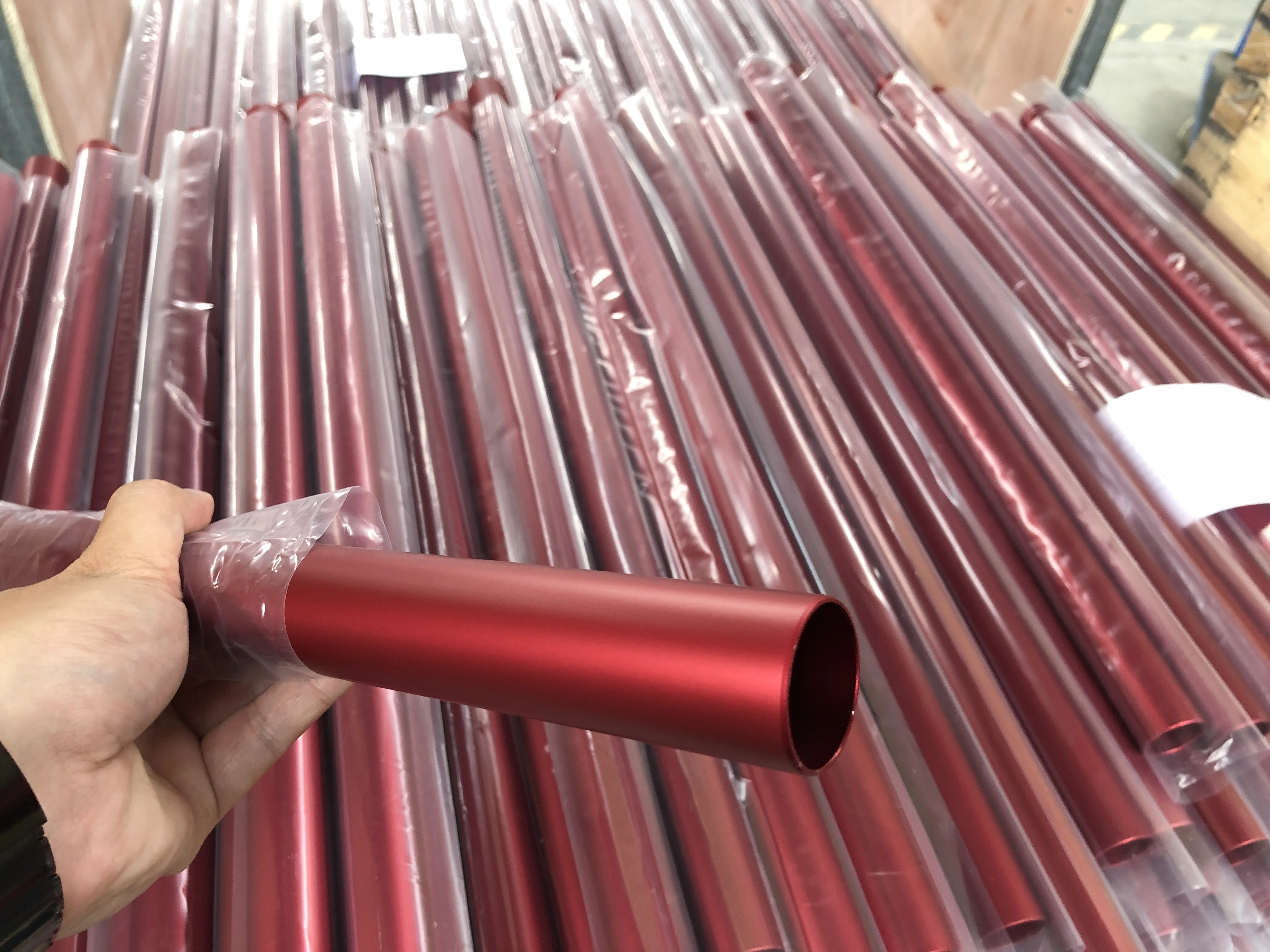 Aluminum Telescopic Pole With Spring Button Lock - Buy Aluminum ...
