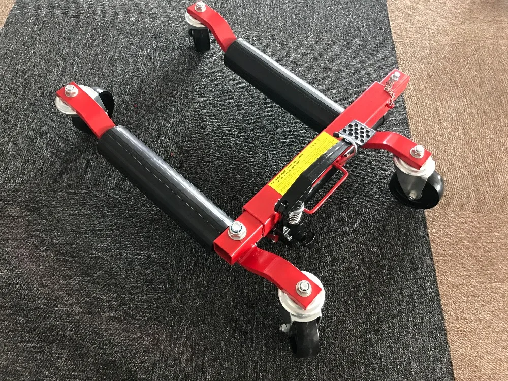 12" Hydraulic Vehicle Moving Dollies Car Tire Positioning Jack Black ...