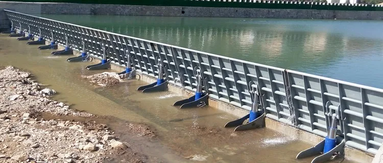 Movable Steel Flood Dam Gate with Rubber Sealing for Water Stop Storage ...