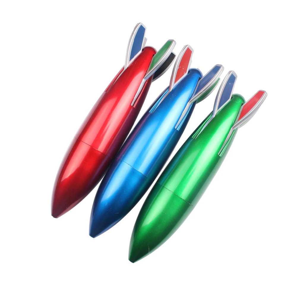 Promotional Funny Missile Rocket Shape Pen Fat Novelty Multi Refill ...