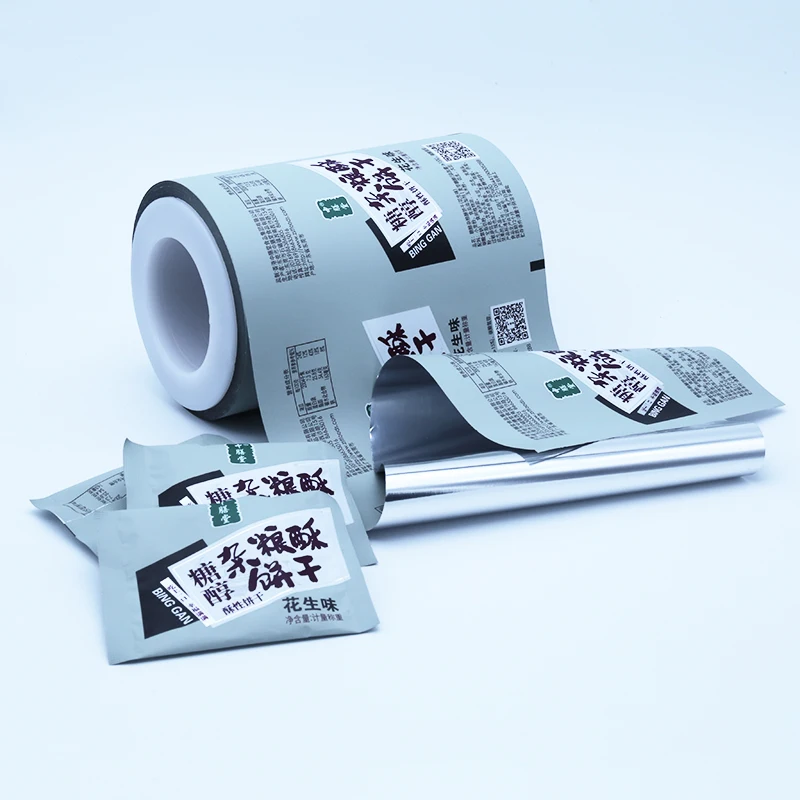 Laminated OPP VMCPP Plastic Packaging Roll Films for Food