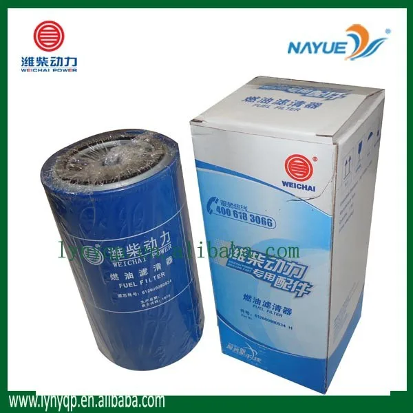 Weichai Genuine Parts Fuel Filter 612600080934 For Wd615 Wd618 - Buy ...