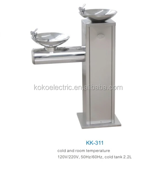 Outdoor Public Drinking Fountain With 5 Stages Water Purifier System ...