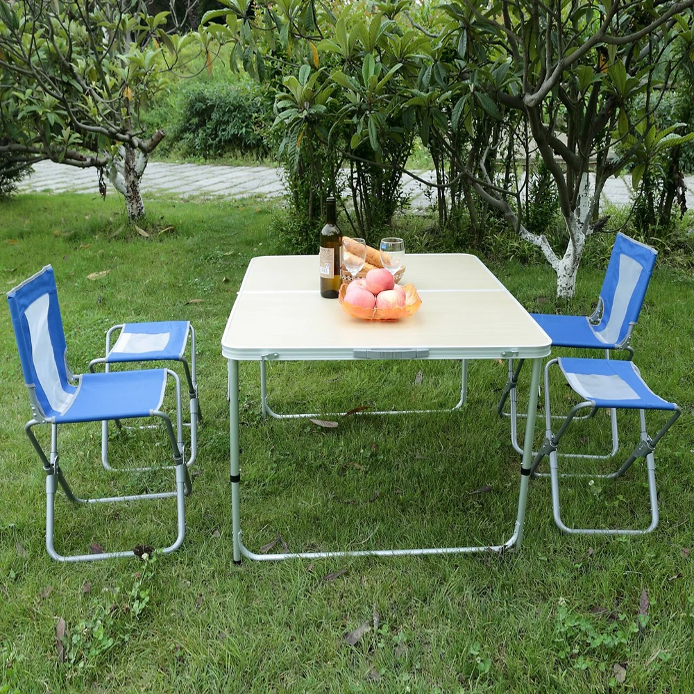 Portable Aluminum Briefcase Folding Table for Outdoor