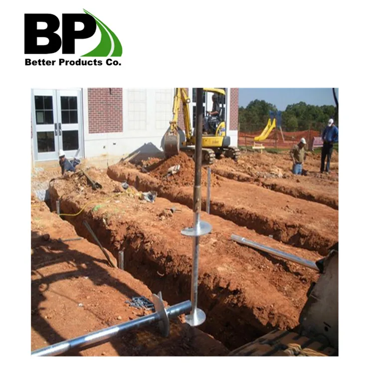 Helical Anchor Piles for Manufactured Housing, Corrosion Resistant and ...