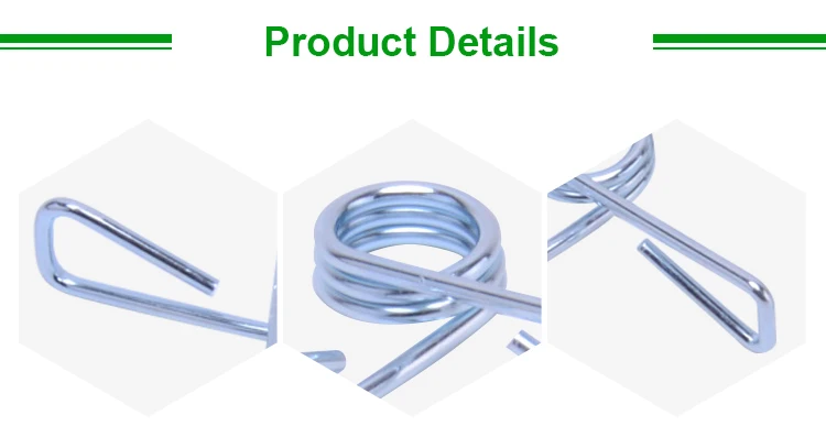 Galvanized Steel Spring Wire Clips for Electric Fencing
