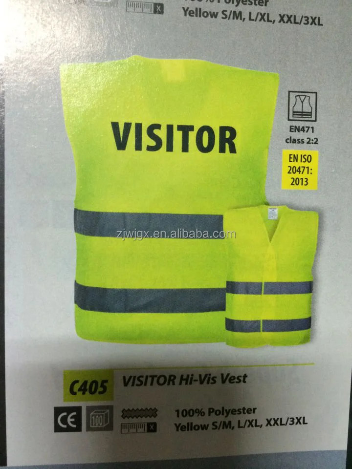 VISITOR Hi-Vis Vest| Alibaba.com