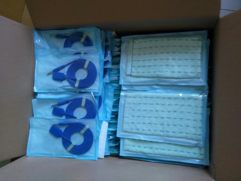 Electrosurgical Silicone Rubber Cautery Esu Ground Pad Reusable Back ...