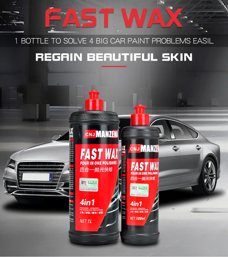 Abrasive Car Polish - Mirror Grinding Kit for Shinny Gloss