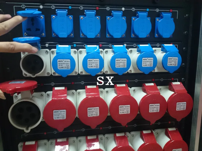 Stage Event Power Distribution Board - 3 Phase Electrical Box for Pro ...