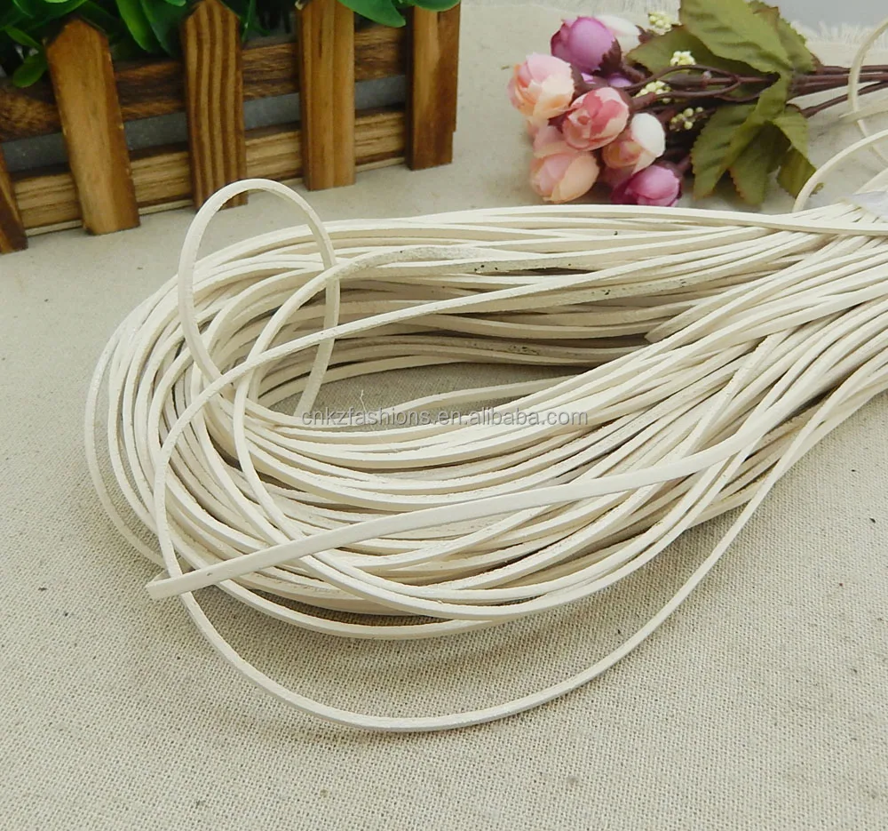 Genuine Leather & Nylon Cord String For Diy Jewelry Making, Oem