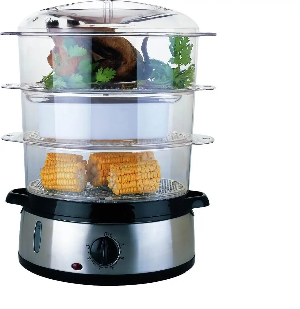 Electric Food Steamers Electric Vegetable Egg Boiler Pp Food Steamer ...