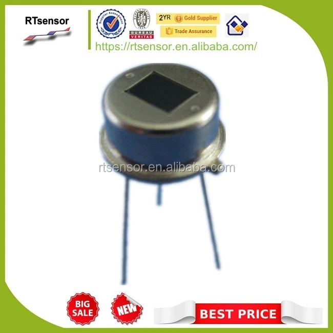 Human Dectection Double Type Pyroelectric Infrared Sensors,To-5 Package ...