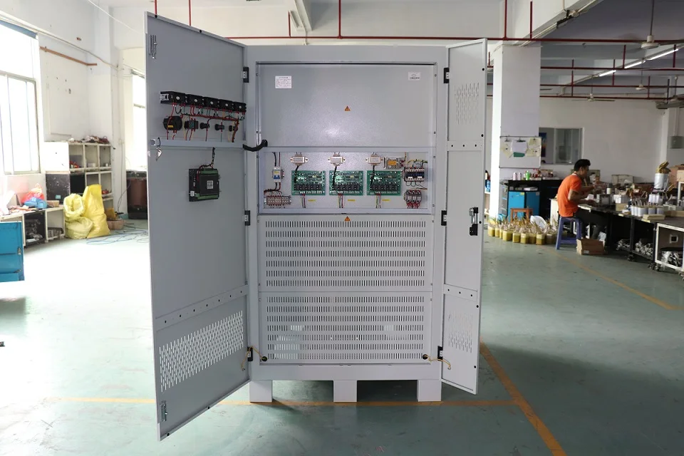 Three Phase Adjustable Automatic Servo Voltage Stabilizer Regulator ...