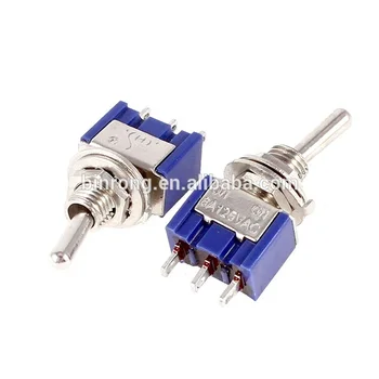 Mts-102 3 Pin Spdt On/on Mini Miniature Toggle Switch - Buy Cs1-u ...