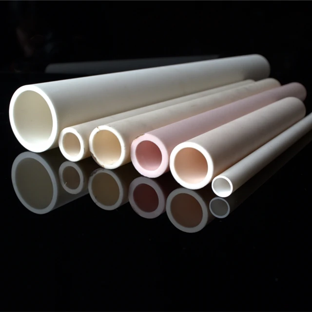 High 95% 99% Heat Resistance Electrical Insulation Ceramic Tube