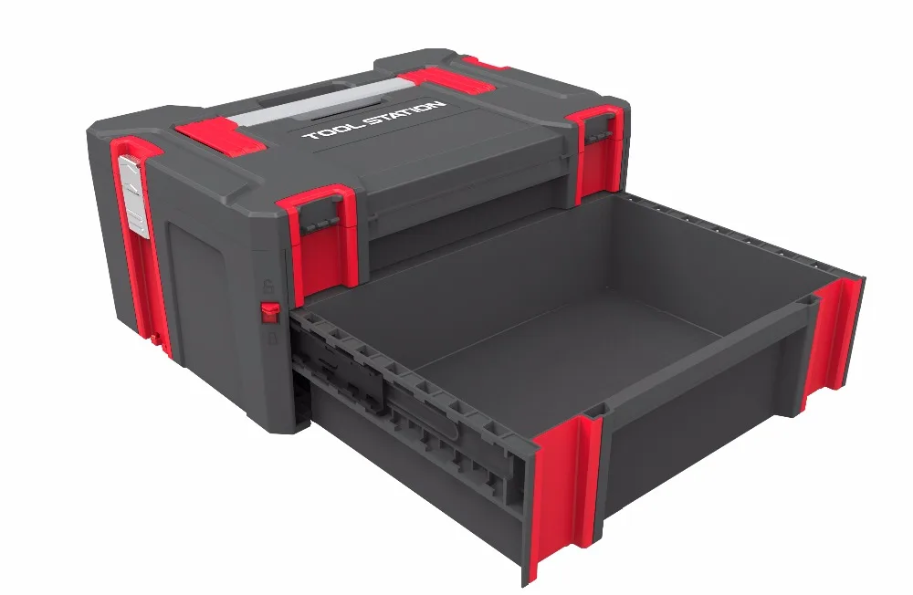 VERTAK Professional Plastic Garage Storage Tool Box