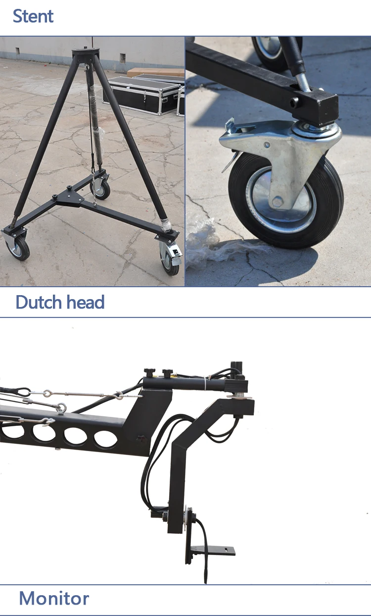 6m Motorized DV Jib Arm Camera Crane With Head and Monitor| Alibaba.com
