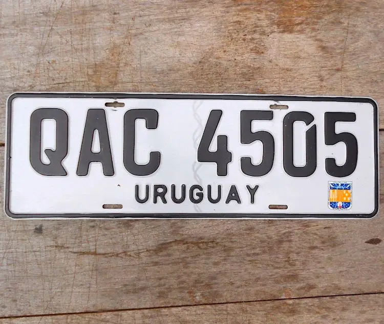 Customizable Israel Car Number Plates - Reflective Film