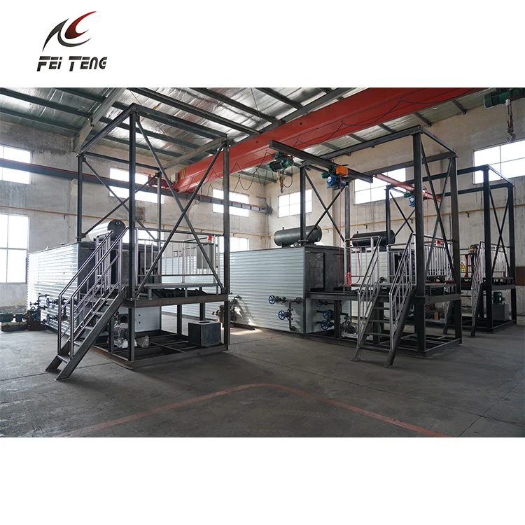 Diesel Oil Burner Heating Thermal Oil Heating Bitumen Melting Equipment ...