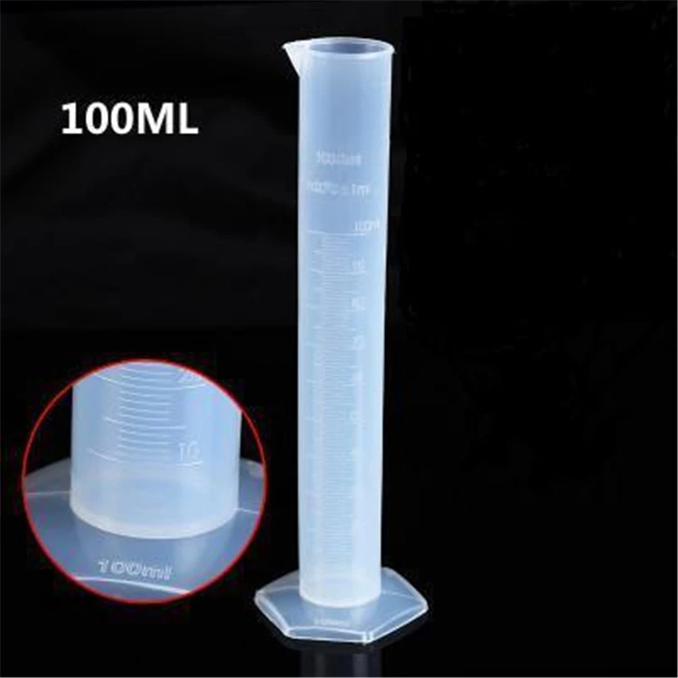 IBELONG Plastic Graduated Measuring Cylinders - Precise Lab Tools