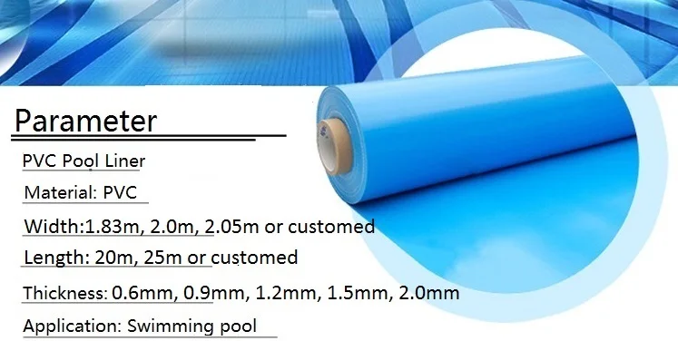 16x24ft Rectangle Swimming Pool Liner - Buy Pool Liner,Vinyl Pool Liner ...