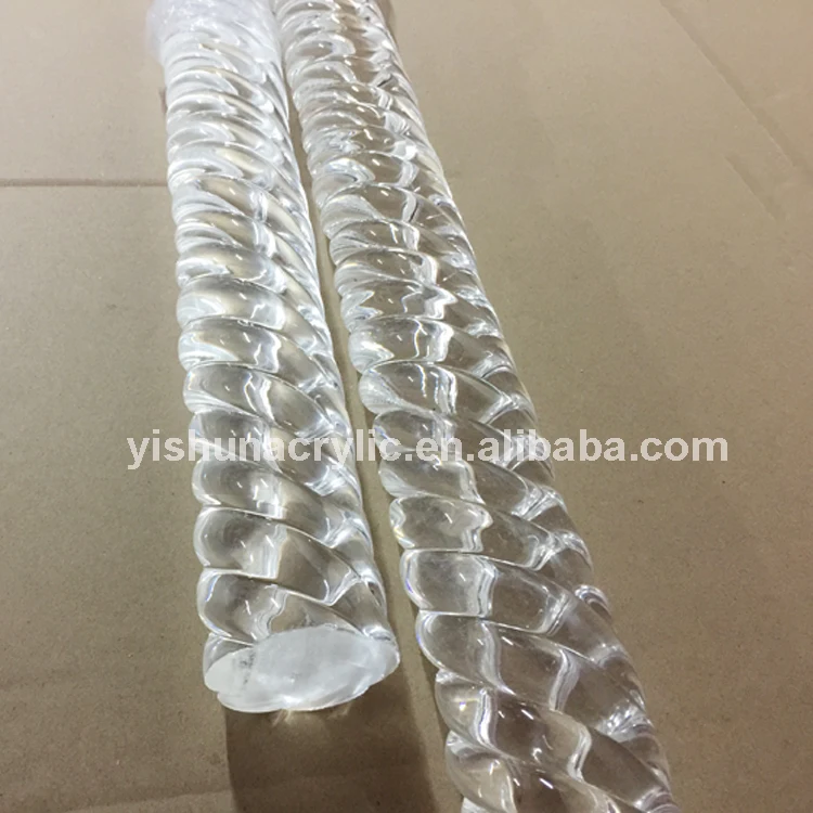 Custom Acrylic Rods - Diverse Styles for Lighting & Crafts