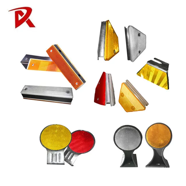 Trapezoid Traffic Signs Highway Guardrail Reflectors and Roadway ...