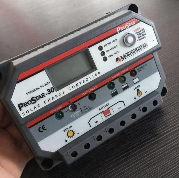 Morningstar Prostar-30 PV Solar Charge Controllers 30A 12V 24V